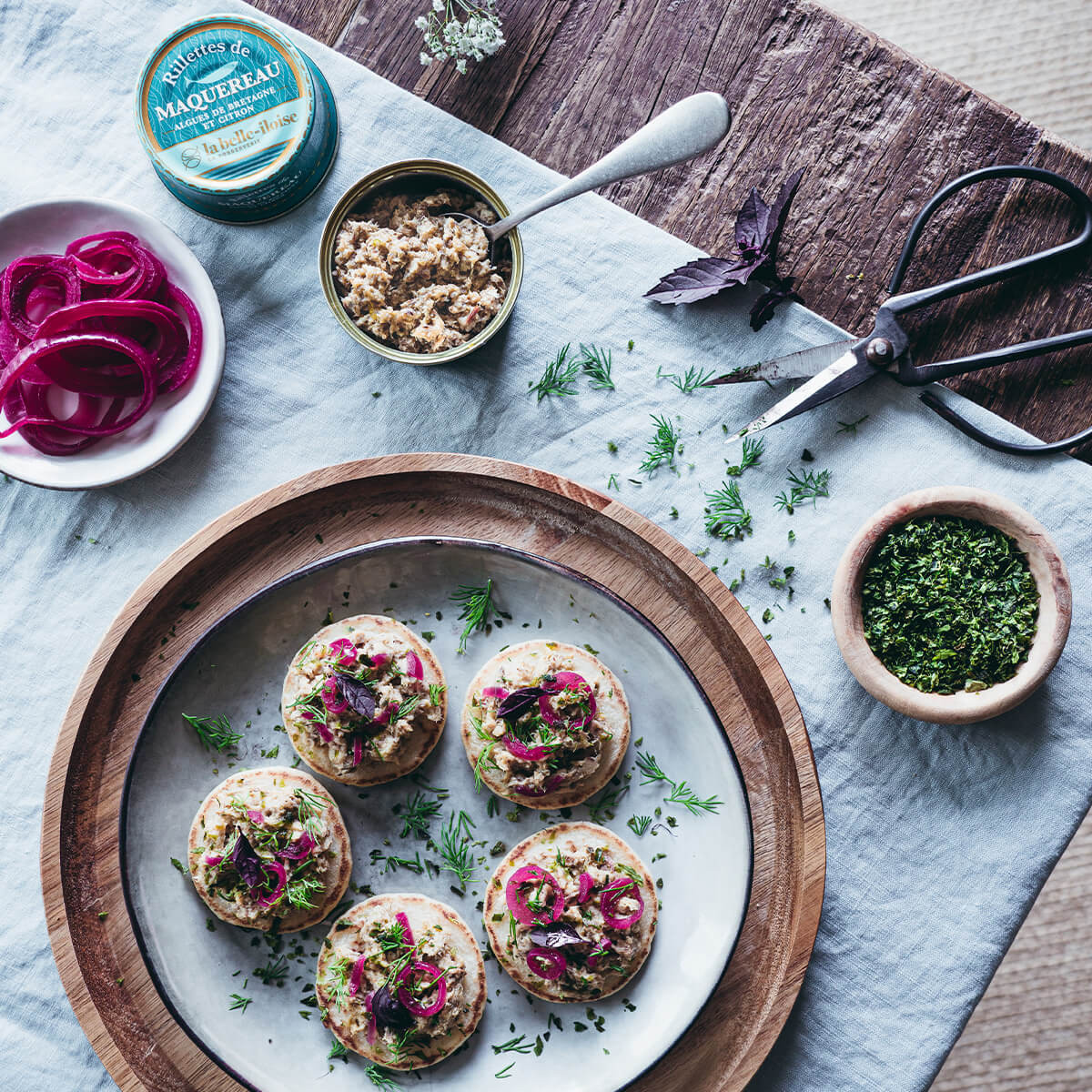 Mackerel Rillettes with Lemon & Brittany seaweed