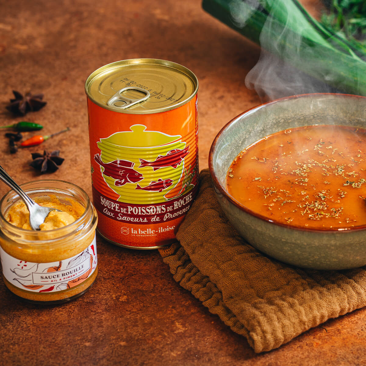 2 verrines de sauce rouille de 95g | la belle-iloise